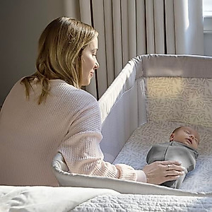 SwaddleMe by Ingenuity Compression Swaddle Pod, Two-Way Zipper for Easy Changes, Improves Sleep & Calms Startle Reflex, 0-2 Months, 2-Pack - Dino Jam