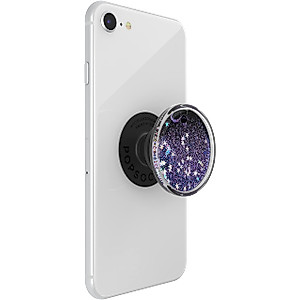 ​​​​PopSockets Phone Grip with Expanding Kickstand, PopSockets for Phone, Tidepool PopGrip - Galaxy Purple