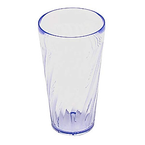 G.E.T. 2232-1-BL-EC Tahiti Shatterproof BPA-Free Plastic Tumblers, 32 Ounce, Blue (Set of 4)