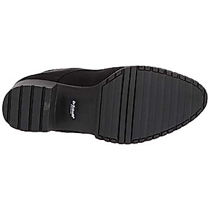Dr. Scholl's Shoes Women's Laurence Ankle Boot, Black Microfiber, 6