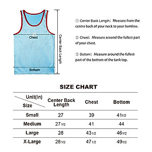 AIMPACT Men Athletic Workout Tank Tops Mesh Quick Dry Fitness Running Gym Muscle Sleeveless Shirts WhiteBlue XL