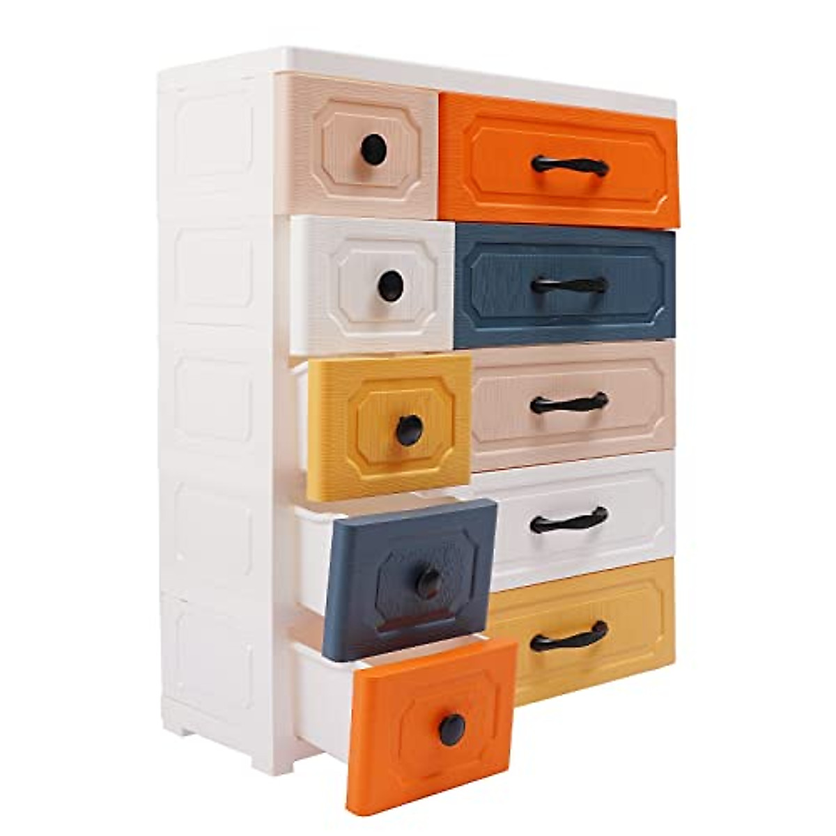 Plastic Drawers Dresser, Storage Cabinet with 10 Drawers, Closet Drawers Dresser Organizer for Clothes, Playroom, Bedroom Furniture, Closet Drawers, Plastic Dresser Storage, Clothes Storage Tower