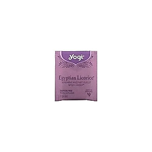 Organic Egyptian Licorice 16 tea bags by Yogi Tea
