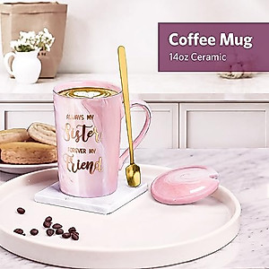 ICRGB Sister Birthday Gift ideas, Gifts Basket for Sister, Unique Birthday Gift Box for Sister, Customized Sister Friendship Gifts, Gift Set for Women, Thank You Gift for Sister