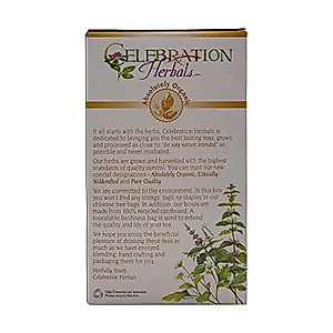 Celebration Herbals Organic Milk Thistle Seed Herbal Tea -- 24 Tea Bags, NET WT.60, 2.11 OZ