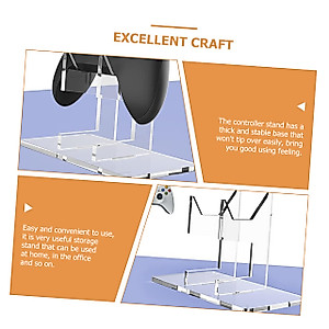 Gamepad Bracket Transparent Controller Holder Gaming Controller Racks Game Controller Rack Game Controller Support Universal Controller Racks Controller Stand