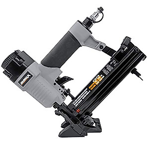 NuMax Pneumatic SFBC940 4-in-1 18-Gauge 1-9/16" Mini Flooring Nailer and Stapler with Canvas Bag