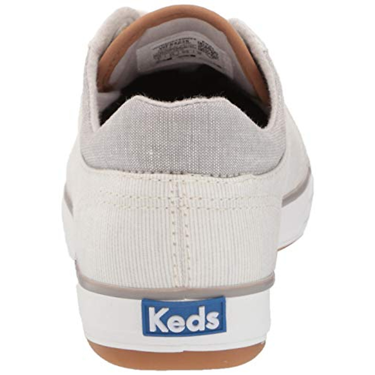 Keds Women's Center II Sneaker, Gray Stripe, 7.5 Medium