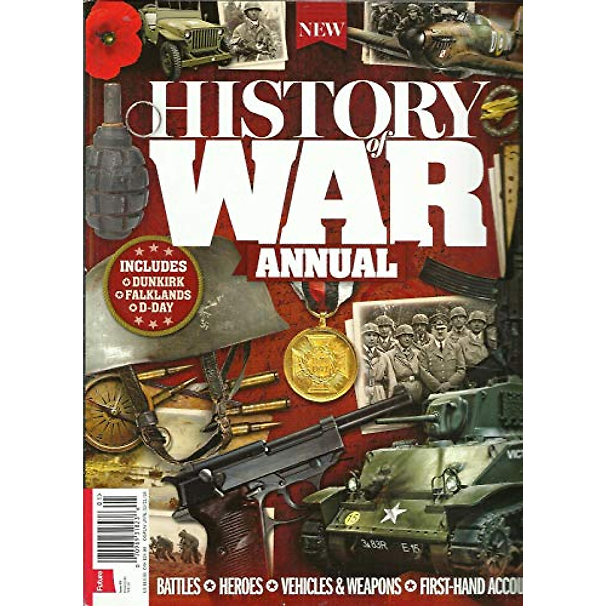HISTORY OF WAR ANNUAL MAGAZINE, VEHICLES & WEAPONS * ISSUE, 2018 NO,3.