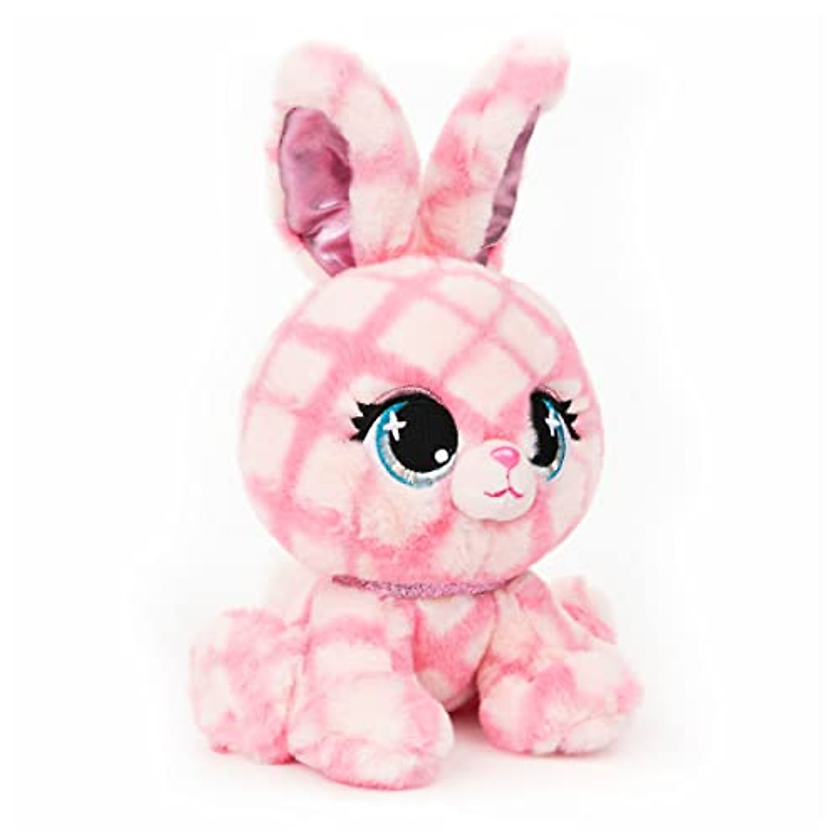 GUND P.Lushes Designer Fashion Pets Trixie Karrats Premium Bunny Stuffed Animal, Pink and Purple, 6”