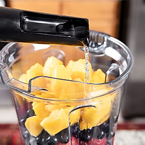 Tamper Fits Blendtec blenders- Hassle-Free Blending - FITS BLENDTEC's VENTED GRIPPER LID - BPA FREE - PATENTED