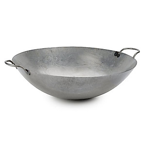 Town Food Service 20 Inch Steel Cantonese Style Wok