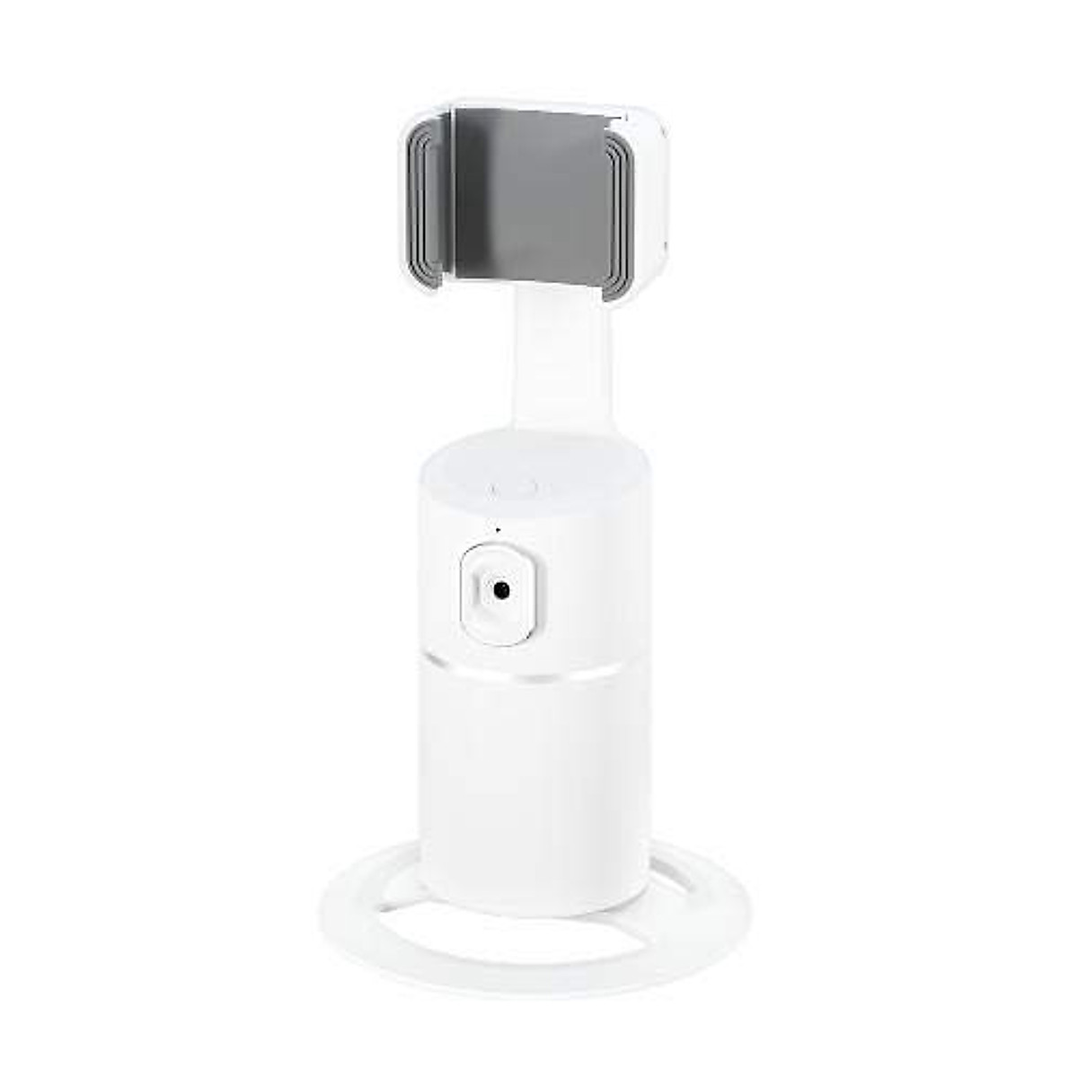 BoxWave Stand and Mount Compatible with Google Pixel 6a (Stand and Mount by BoxWave) - PivotTrack360 Selfie Stand, Facial Tracking Pivot Stand Mount for Google Pixel 6a - Winter White