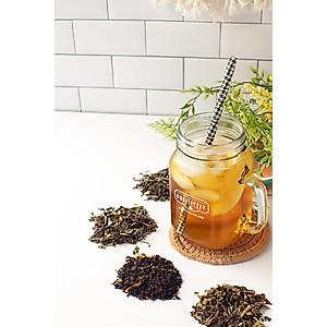 Organic Positively Tea Company, White Peach Lemonade Tea, Loose Leaf, 4 Ounce