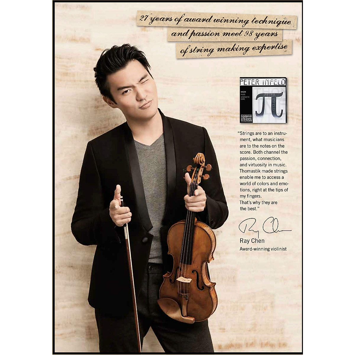 Thomastik-Infeld Peter Infeld Viola Set - 4/4 Scale - No. PI200