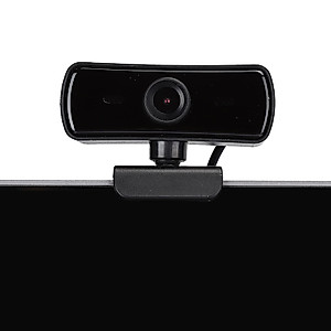 Yoidesu 143 Webcam, 4K PC Camera USB DriveFree Webcast and Builtin Microphone Adjustable Web Camera for Online Teaching, Video Meeting, Remote Work (Black)