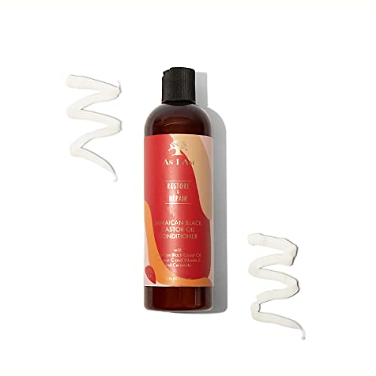 As I Am Jamaican Black Castor Oil Conditioner - 12 ounce - with JBCO, Ceramide, Betaine, Vitamin C, & Vitamin E - Instant Moisture & Hydration - Strengthens & Conditions
