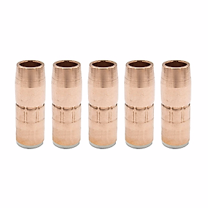 Nozzle For N-M5800C 5/8" ID Flush AccuLock MDX Fits Miller MDX-250 Mig Gun (5-PK)