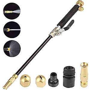 LINNNZI High Pressure Washer Gun, 20MPA Pressure Washer Hose Nozzle Tips Wand Jet Power Washer Sprayer for Car Home Garden Window Glass Washing Cleaning
