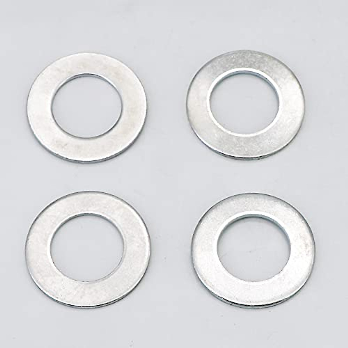 kipa Front Wheel Axle Hardware Kit Replacement for John Deere M143338 GX21931 R27434 Z9972H M123254 Hub Caps Thrust Washers E-Clips Pack-4