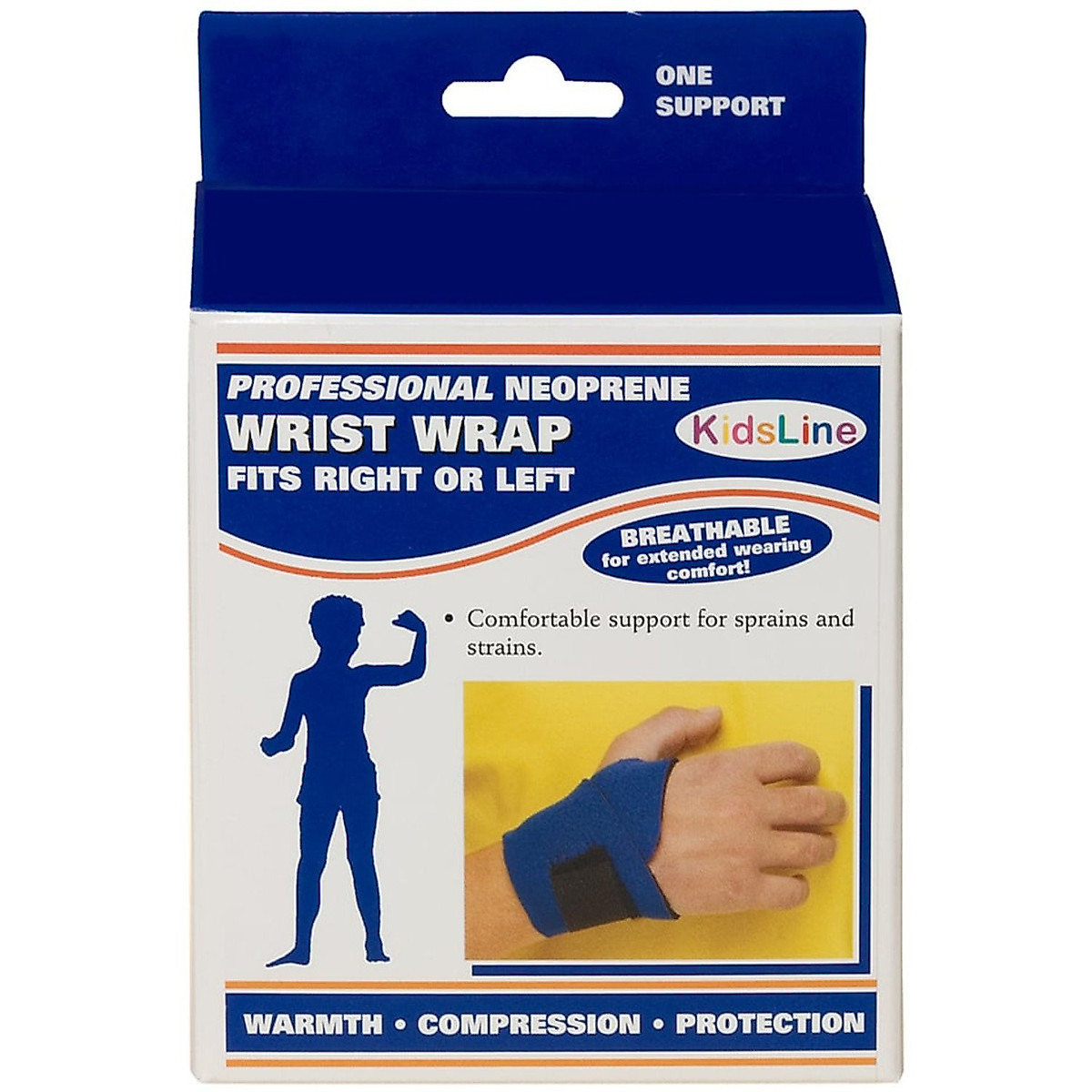 OTC Kidsline Wrist Wrap, Compression Support, Reversable