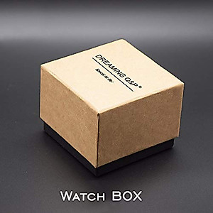 DREAMING Q&P Gold Plating Men's Analog Quartz Mutifunctional Watches for Man Stainless Steel Strap Gold Face Wristwatch