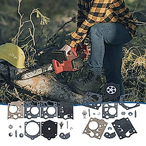 AUMEL Carburetor Repair Rebuild Kit for K10-SDC McCulloch Mac Promac 700 8200 PM 10 10-10 Homelite Echo Part.