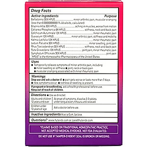 Hyland's Arthritis Pain Relief 50 Count