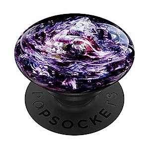 Purple Galaxy Bubble - Stunning Abstract Art - for men women PopSockets PopGrip: Swappable Grip for Phones & Tablets