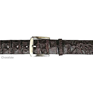 Genuine Hornback Crocodile Handmade 1 ½” Bronco Belts