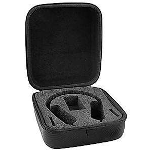 Geekria Shield Case for Large-Sized Over-Ear Headphones, Replacement Protective Hard Shell Travel Carrying Bag with Cable Storage, Compatible with Sennheiser HD 599, HD 660S 2, AKG K167 (Black)