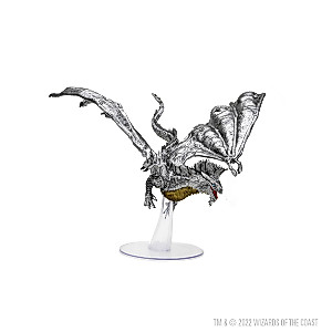 WizKids D&D Icons of The Realms: Adult Silver Dragon