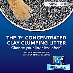 Fresh Step Outstretch, Clumping Cat Litter, Advanced, Extra Large, 32 Pounds total (2 Pack of 16lb Boxes)