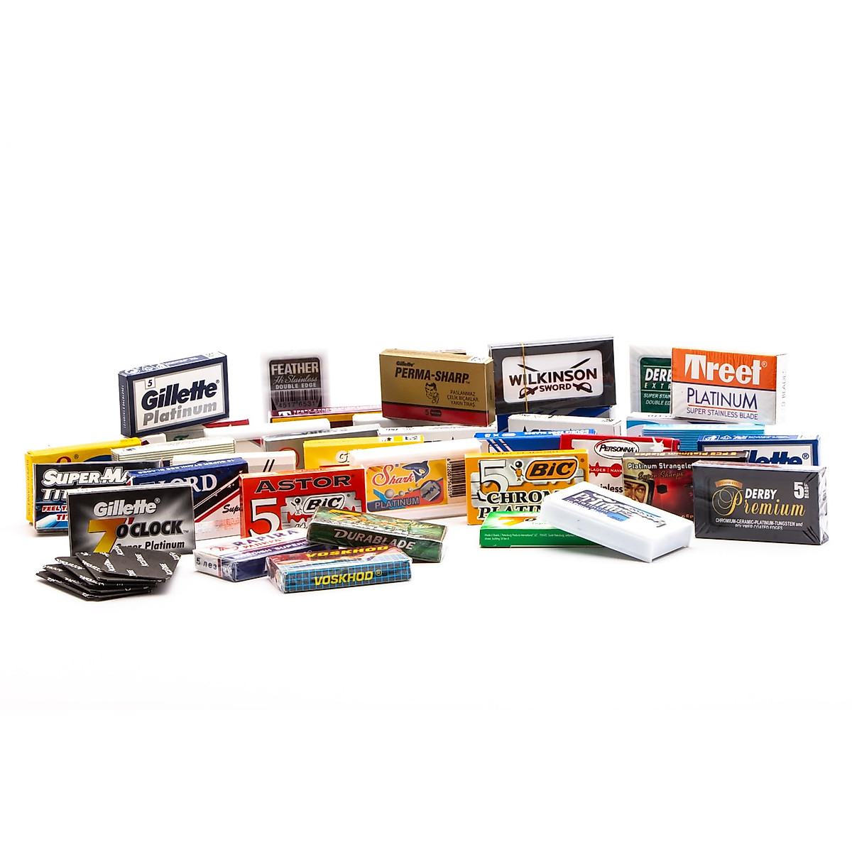 Complete Kit | DE Blade Sample Packs | Razor Emporium