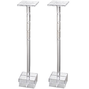 Monster Adventure Terrain Combat Risers for Flying Miniatures(2 Pk) Adjustable Height Multi-Tiered Raised Platforms-Compatible w/DND, Dungeons Dragons, Warhammer, Pathfinder & All Tabletop RPG Gaming