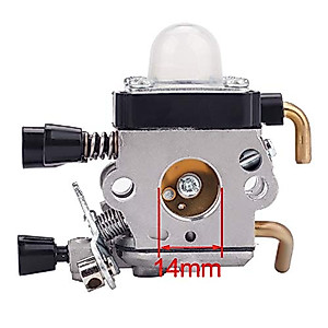 Hipa FS80R Carburetor for STHIL FS85 FS85R FS80 FS72 FS74 FS75 FS76 FS85RX HS72 HS74 HS75 HS76 HS80 HS85 HL75 FH75 FC75 FC85 KM80 HT70 HT75 String Trimmer Weedeater w Maintenance Kit