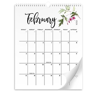 Aesthetic Floral 2024 Wall Calendar - Runs from June 2023 Until December 2024 - The Perfect 2023-24 Monthly Calendar for Easy Planning