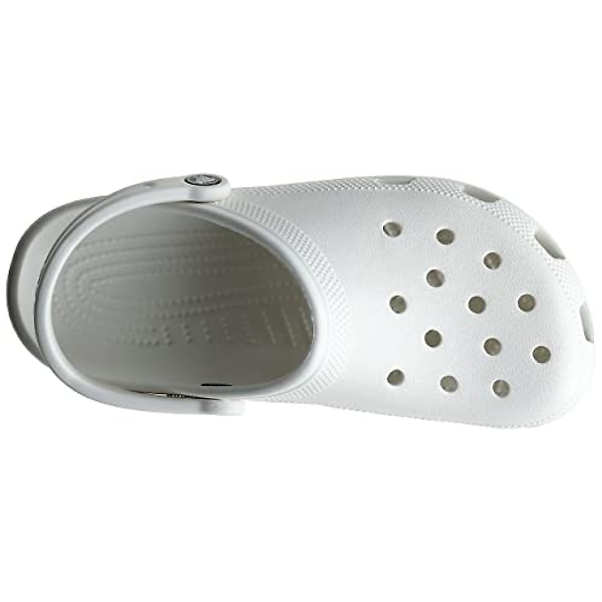 Crocs Unisex-Adult Classic Clogs (Best Sellers), White, 11 Men/13 Women