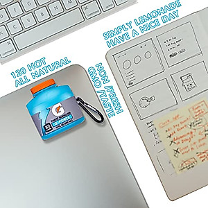 Compatible with Airpods Pro Case, Cool Cute 3D Cartoon Funny Air pods Pro Cases Cover, Soft Silicone Protective Shockproof Waterproof Charging Case Skin Kids Girls Boys Teens Gifts