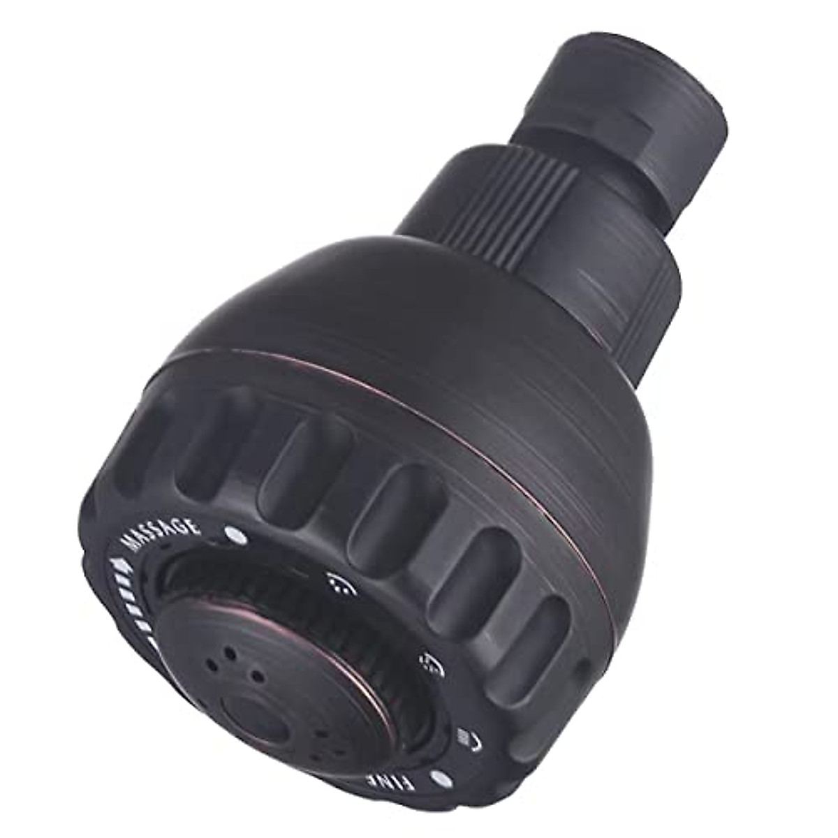 TECHZM High Pressure Shower Head 3 Settings Fixed Showerhead 2.5 Inch High Flow Bathroom Showerhead Oil Rubbed Bronze