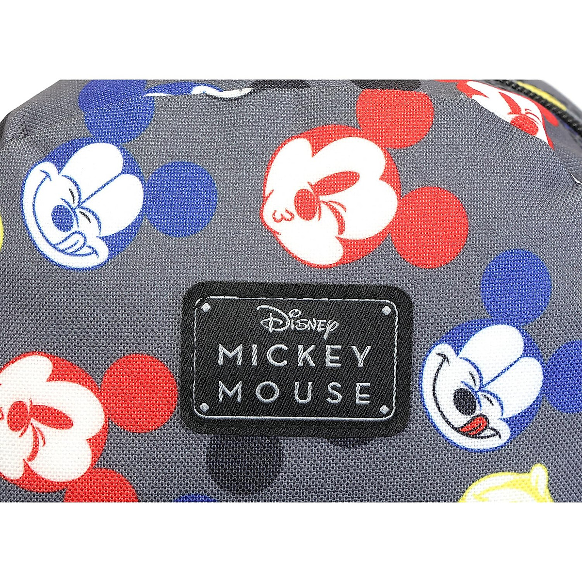 Fast Forward New York Disney Mickey Mouse Preschool Backpack for Kids, Toddlers ~ 5 Pc School Supplies Bundle with Canvas 10 inch Mini Backpack, 300 Stickers, Pens, and More
