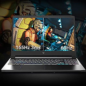 Acer Predator Triton 300 PT315-53-70RT Gaming Laptop | Intel i7-11800H | NVIDIA GeForce RTX 3060 Laptop GPU | 15.6" QHD 165Hz 3ms IPS Display | 16GB DDR4 | 1TB SSD | Killer WiFi 6 | RGB Keyboard