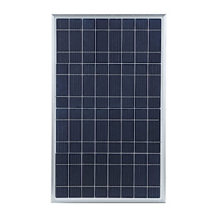 HUIOP Solar Panel Kit,30W D C 12V/18V Solar Panel Kit Set with Alligator Clip/ IP65 Water Resistance for Home Indoor Outdoor Use Portable