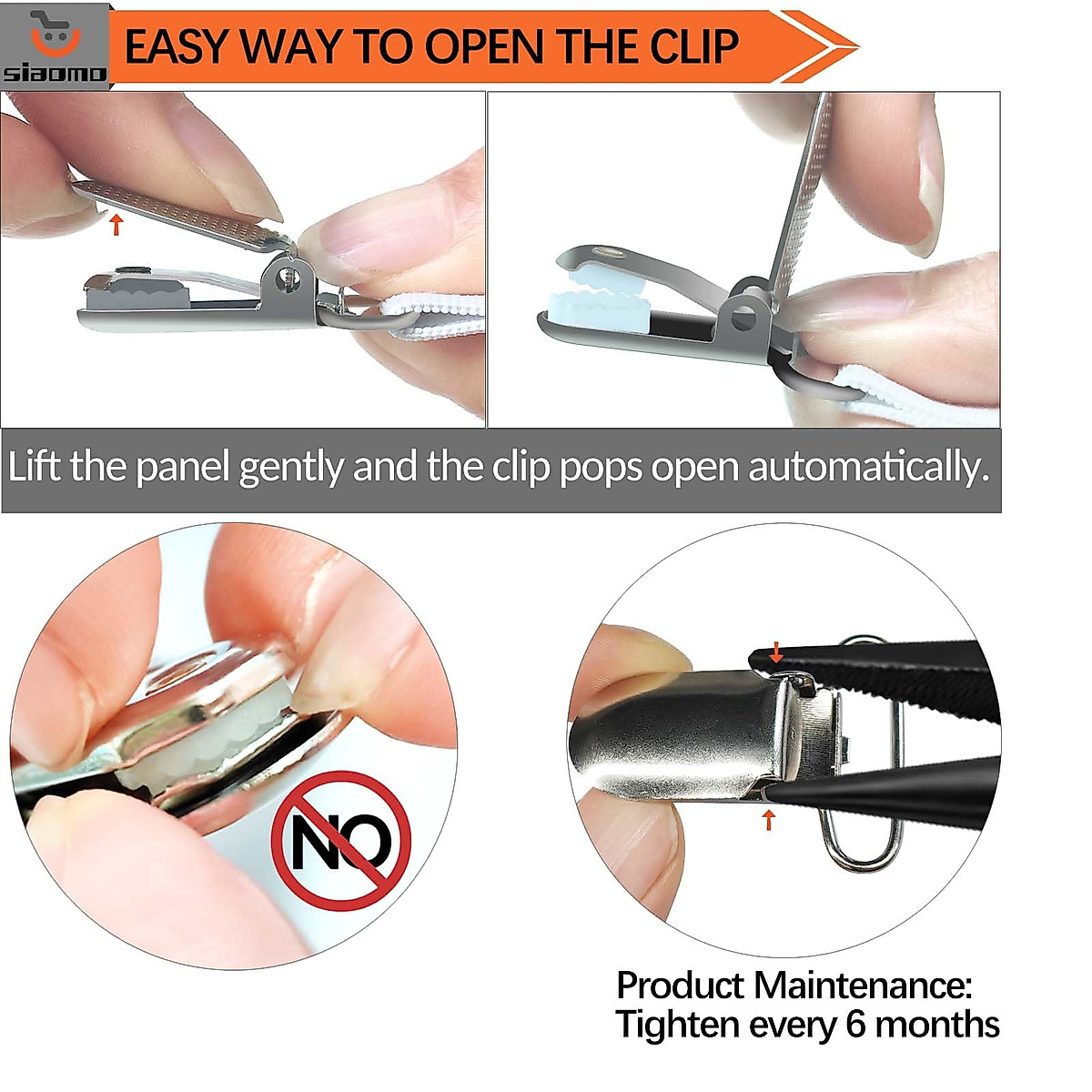 Siaomo Bed Sheet Holder Straps - Adjustable Crisscross Sheet Clips Elastic Band Fitted Bed Sheet Fasten Suspenders Grippers,2Pcs/Set Black