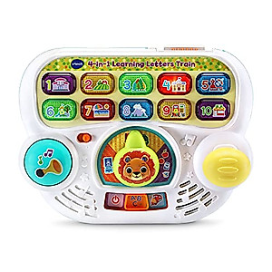 VTech 4-in-1 Letter Learning Train (Frustration Free Packaging), Red