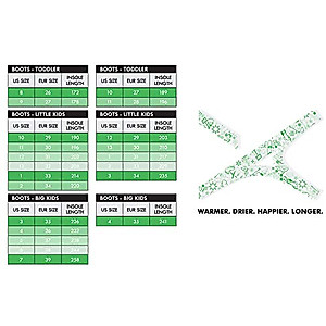 Arctix Kids Powder Winter Boot, Black, 2 Little Kid