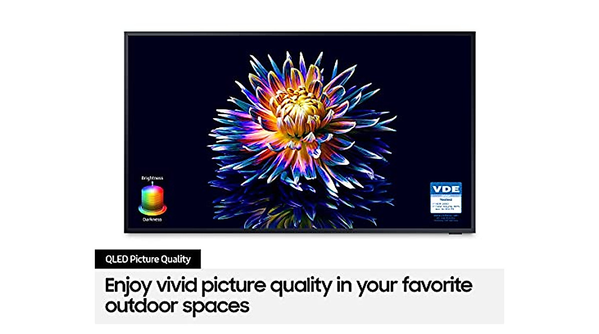 Samsung The Terrace 65" 4K QLED Smart TV for Outdoors | Shop Now