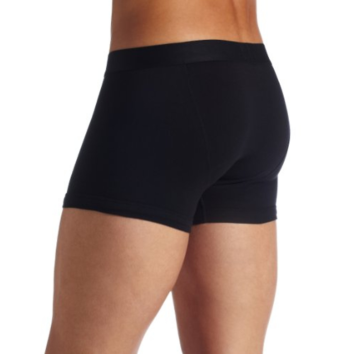 Emporio Armani Men's Stretch Cotton Boxer Brief, Black, Medium