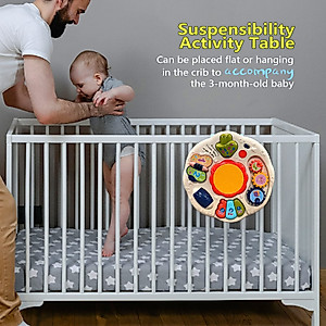 Serdios Baby Activity Table,Touch and Explore Table,Learn and Musical Table,for Baby Toy 3 to 18 Months