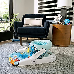 Baby Einstein Sea of Support 2-in-1 Sit-Up Floor Seat, with Removable Tray and Toys